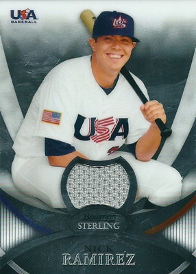 Nick Ramirez 2010 Bowman Sterling USA Baseball Relics / ニック ラミレス ｜カード ...
