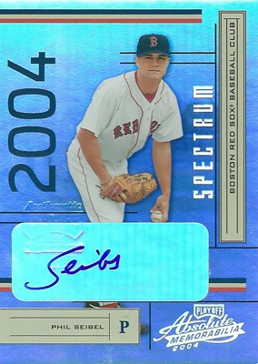 フィル セイブル 2004 Absolute Memorabilia Signature Spectrum 177枚限定！（069/177 ...