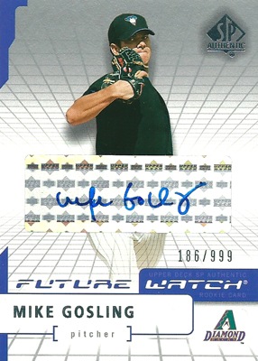 マイク・ゴスリング MLBカード Mike Gosling 2004 SP Authentic Future Watch Autographs 186/999 ｜カードファナティック公式通販