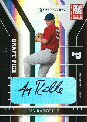 ジェイ・レインヴィル MLBカード Jay Rainville 2004 Donruss Elite Extra Edition Draft ...