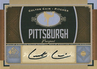 コルトン・ケイン MLBカード Colton Cain 2012 SP Signature Signatures ｜カードファナティック公式通販