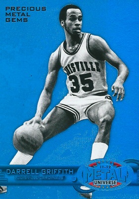 ダレル・グリフィス NBAカード Darrell Griffith 11/12 Fleer Retro Precious Metal Gems ...