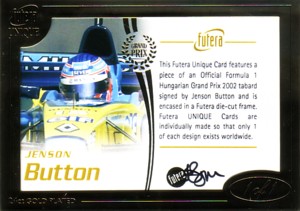 Jenson Button 2006 Futera Grand Prix 1of1 Autograph 1枚限定！ ｜カードファナティック公式通販