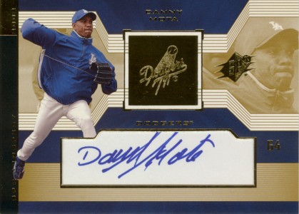 Danny Mota 2002 SPx Prospect Autographs ｜カードファナティック公式通販
