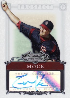 Garrett Mock 2006 Bowman Sterling Prospects Autographs ｜カードファナティック公式通販