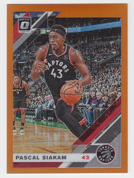 パスカル・シアカム NBA 2019-20 Panini Donruss Optic Orange / Pascal Siakam 152/ ...