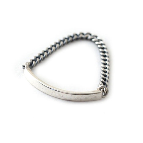 CHAIN ID RING （黒仕上げ） の販売【CHARCOAL*GREEN】公式オンラインストア