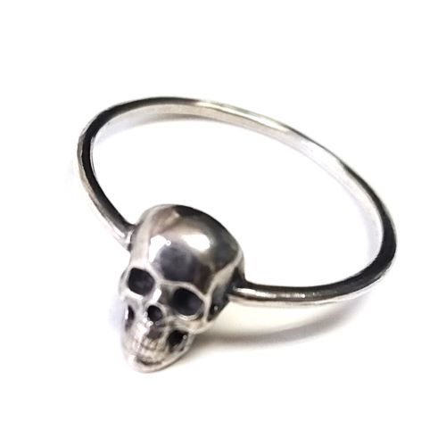 Flower Sun Rain Small Skull Ring の販売【CHARCOAL*GREEN】公式オンラインストア