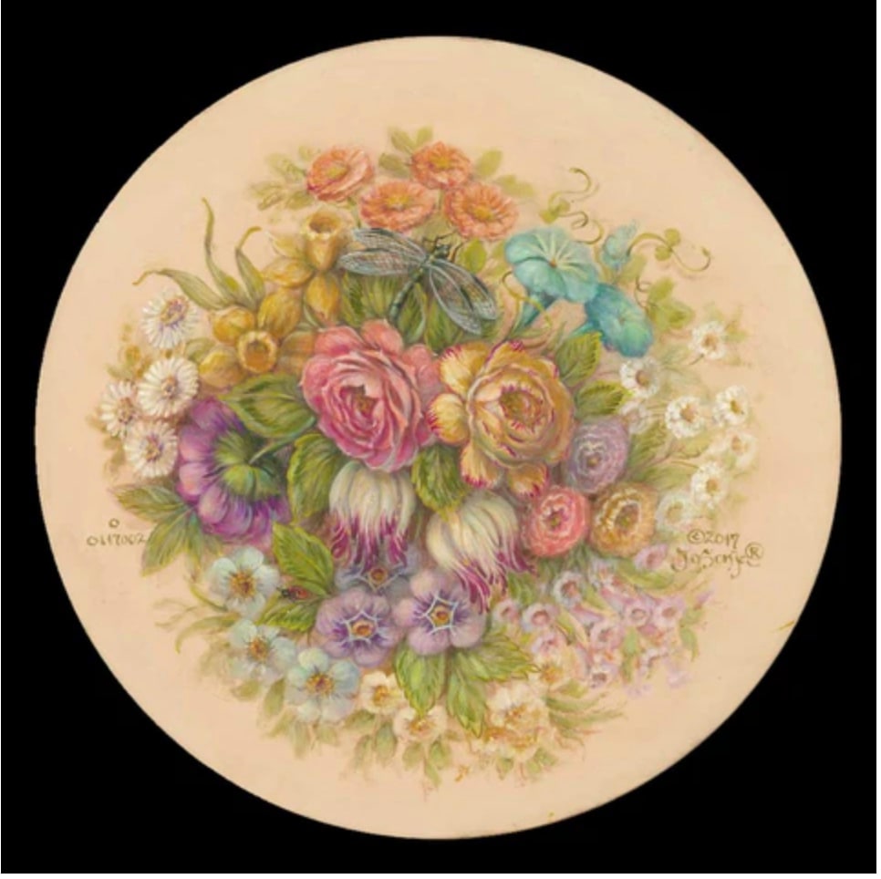 JW-394 Floriade's carousel jJP3318 S様お取り寄せ | アクリルパターンパケット,Jo Sonja ...