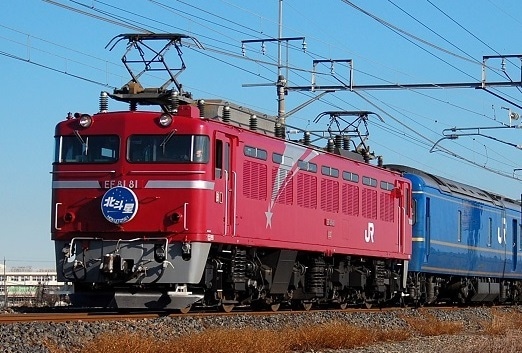 〈在庫〉#1-323 EF81-81 北斗星色【26%OFF】 | 【倉庫在庫16番】KATO | チヨダレールセンター オンラインショップ