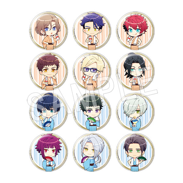 【予約】A3! トレーディング缶バッジ 極楽湯ミニキャラver. TypeB(pcs) | あ行,A3! | Chugaionline ｜ 中外鉱業株式会社