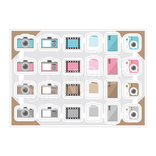 【予約】Chugai推しアピシリーズ アクリルパーツ カメラ【AJ2025】 | Chugai推しアピシリーズ | Chugaionline ｜ 中外鉱業株式会社