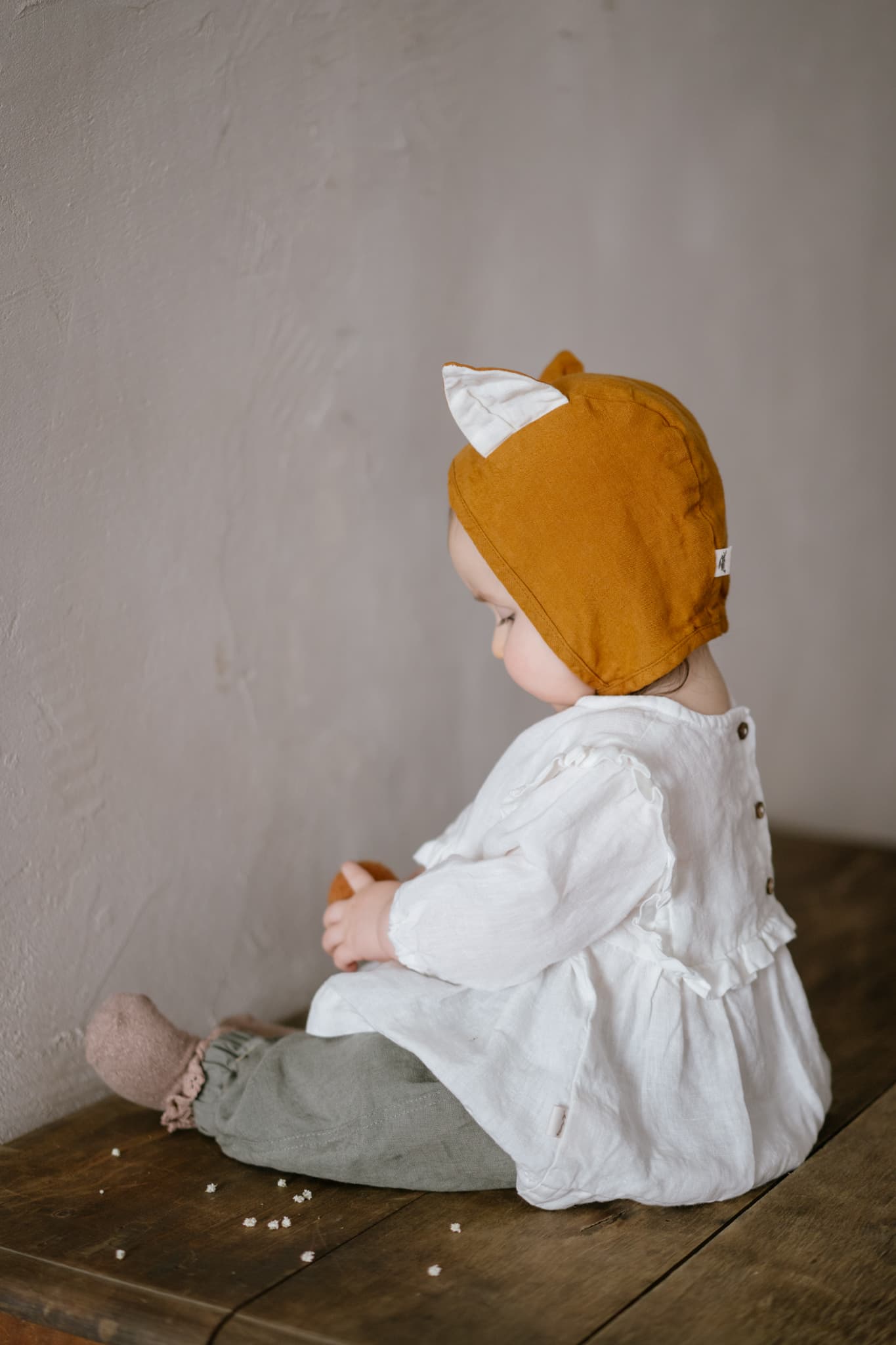 【LA PETITE ALICE】Linen Fox Bonnet | ALL | chu chu CHUPETERIA