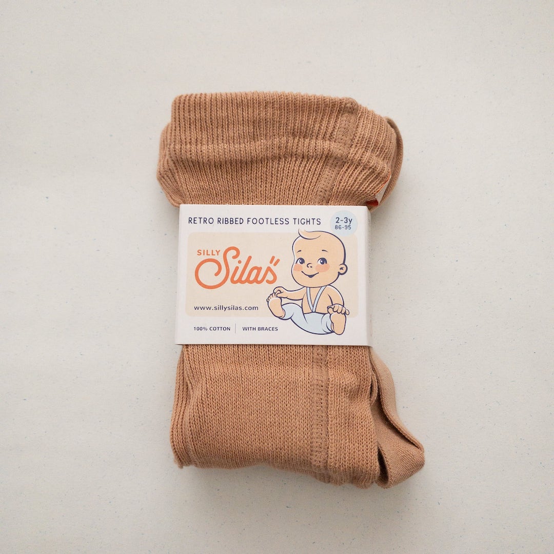 Silly Silas】ラスト1点_2-3y: Footless Tights Light Brown | Brand,Silly Silas ...