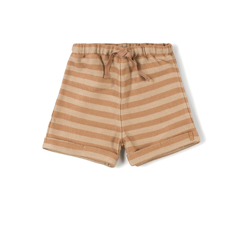 【nixnut】92,98: Uno Short - Biscuit Stripe | Brand,nixnut | chu chu CHUPETERIA