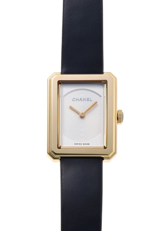 シャネル - ボーイフレンド スモールモデル | CHANEL | H6587 | BG シルバー文字盤 クォーツ レザー | 中古 ｜モン ...