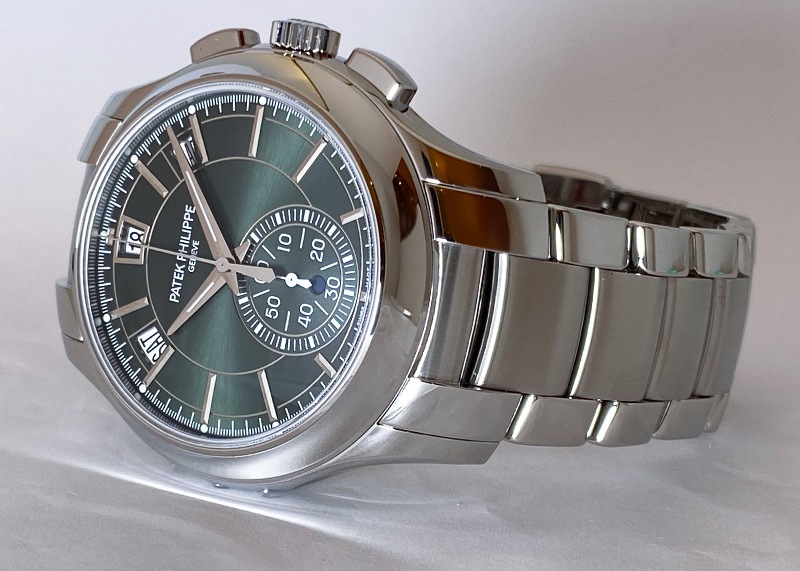 パテックフィリップ - アニュアルカレンダー クロノグラフ | PATEK PHILIPPE | 5905/1A-001 | SS グリーン ...