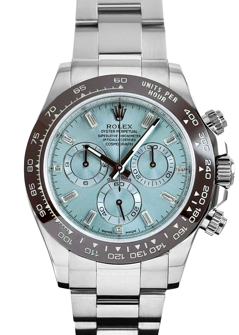 ロレックス - オイスターパーペチュアル コスモグラフ デイトナ | ROLEX | 116506A | PT アイスブルー文字盤 自動巻き ...