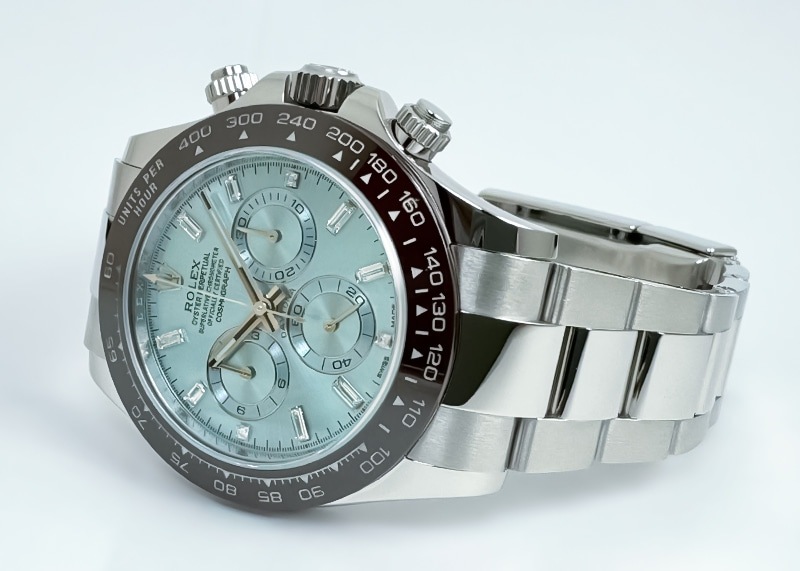 ロレックス - オイスター パーペチュアル コスモグラフ デイトナ | ROLEX | 116506A | PT アイスブルー文字盤 自動巻き ...