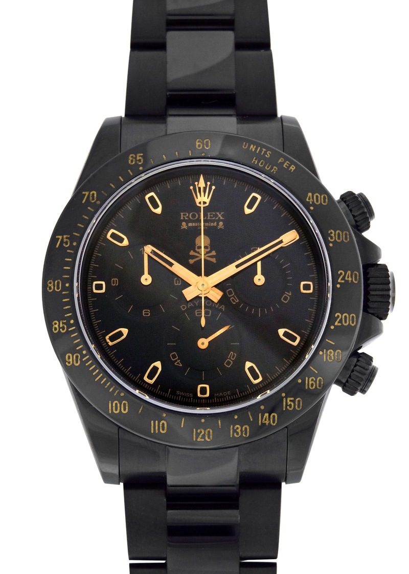 ロレックス - BAMFORD×MASTERMIND(マスターマインド) コスモグラフ デイトナ | ROLEX | SS 黒文字盤 自動巻き ...