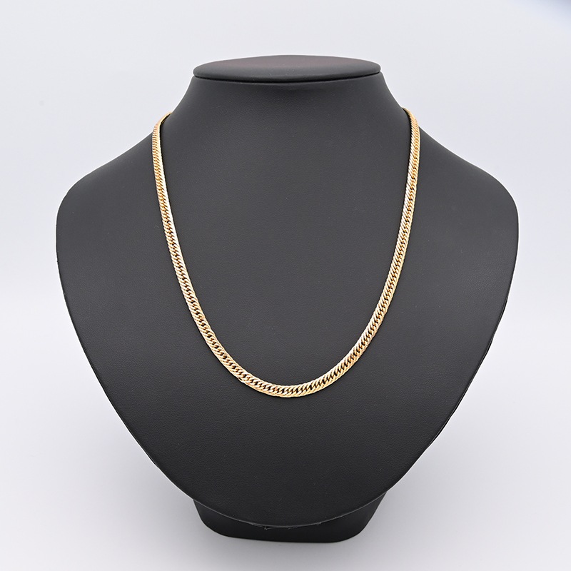 K18 喜平ネックレス Mカットトリプル 25.2g 50cm 新品通販｜CLARITY(クラリティ)