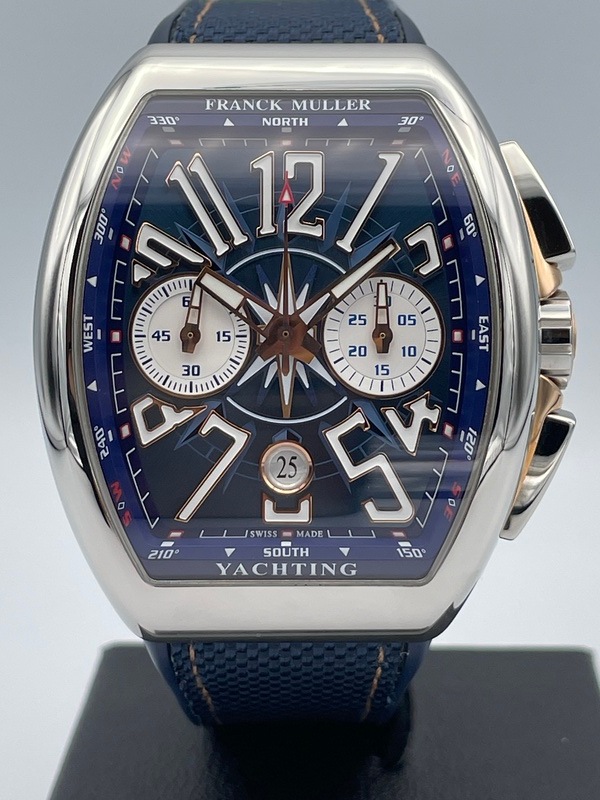 FRANCK MULLER ヴァンガード ヨッティング クロノグラフ Ref.V45 CC DT YACHT STG 5N 未使用品通販 ...