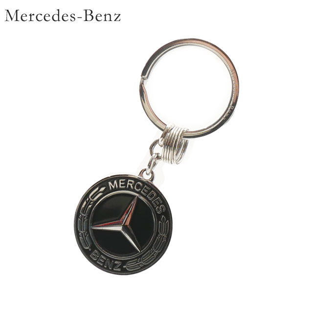 [期間限定ポイント5倍キャンペーン中!!] 新品 メルセデス・ベンツ Mercedes-Benz キーリング ローレルリース キーホルダー ...