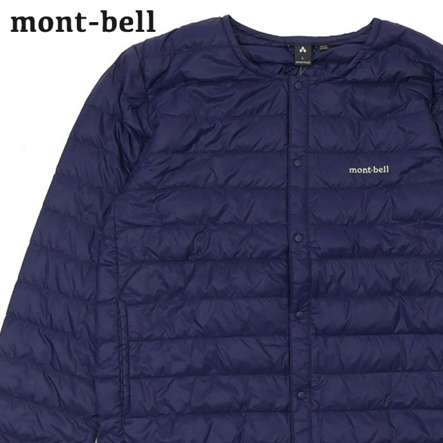 新品 モンベル mont-bell Superior Down Round Neck Jacket スぺリオダウン ラウンドネック ジャケット MIBL ネイビー NAVY メンズ レディース ...