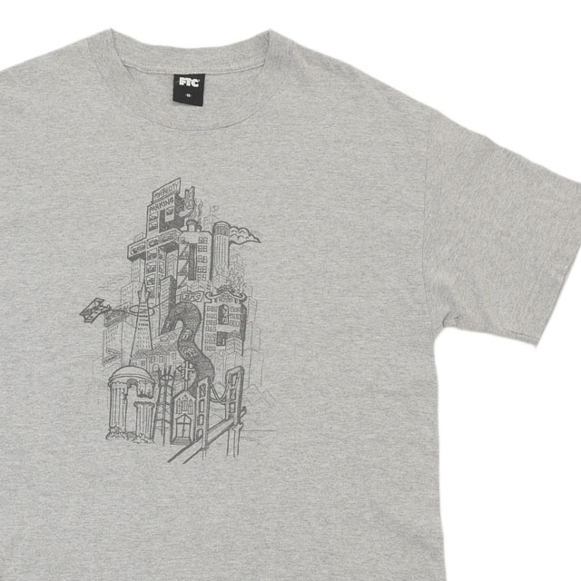 [期間限定ポイント5倍キャンペーン中!!] エフティーシー FTC BUILDING TEE グラフィック Tシャツ メンズ【中古】 | Cliff Edge