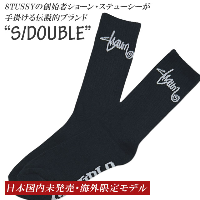 【価格見直しました】 新品 エスダブル S/DOUBLE Standard Shawn Crew Socks 靴下 1足 単品 バラ売り ...