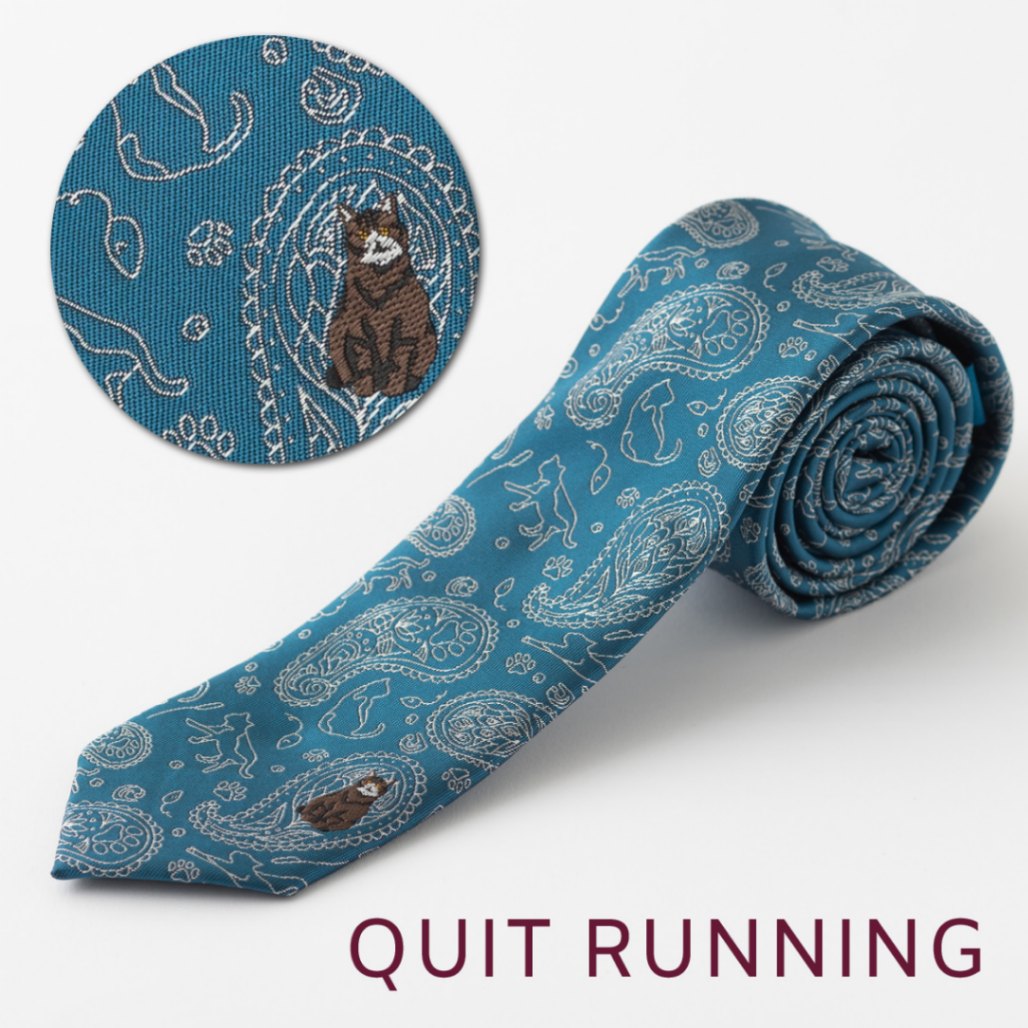 クイトランニング Quit Running,ネクタイ Quit Running,ウォッシャブル | 英国ブランドQuit Running ...