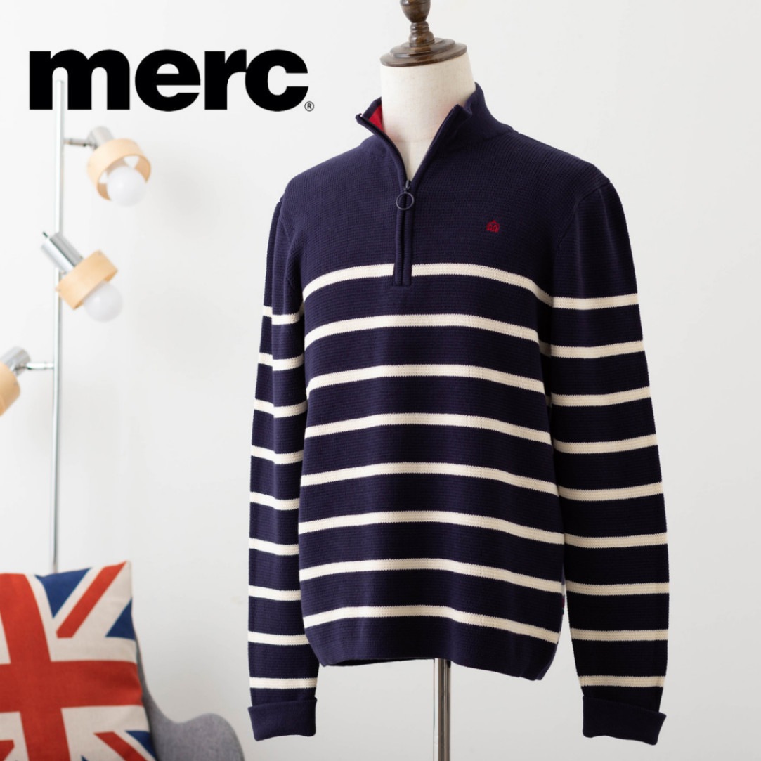メルクロンドン Merc London,メンズ Merc London メルクロンドン MEN'S,ニット | ハーフジップニット ミラノ ...
