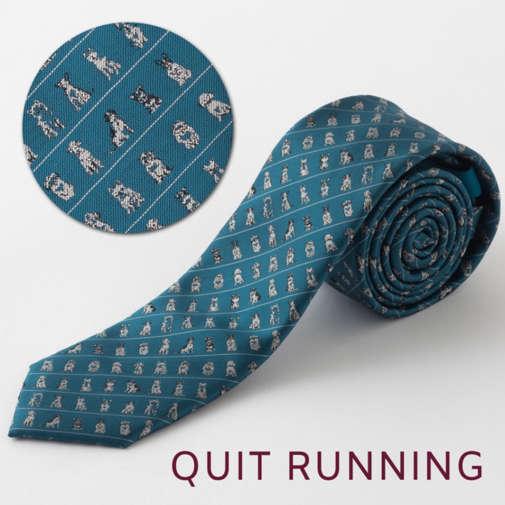 クイトランニング Quit Running,ネクタイ Quit Running,ウォッシャブル | 英国ブランドQuit Running ...