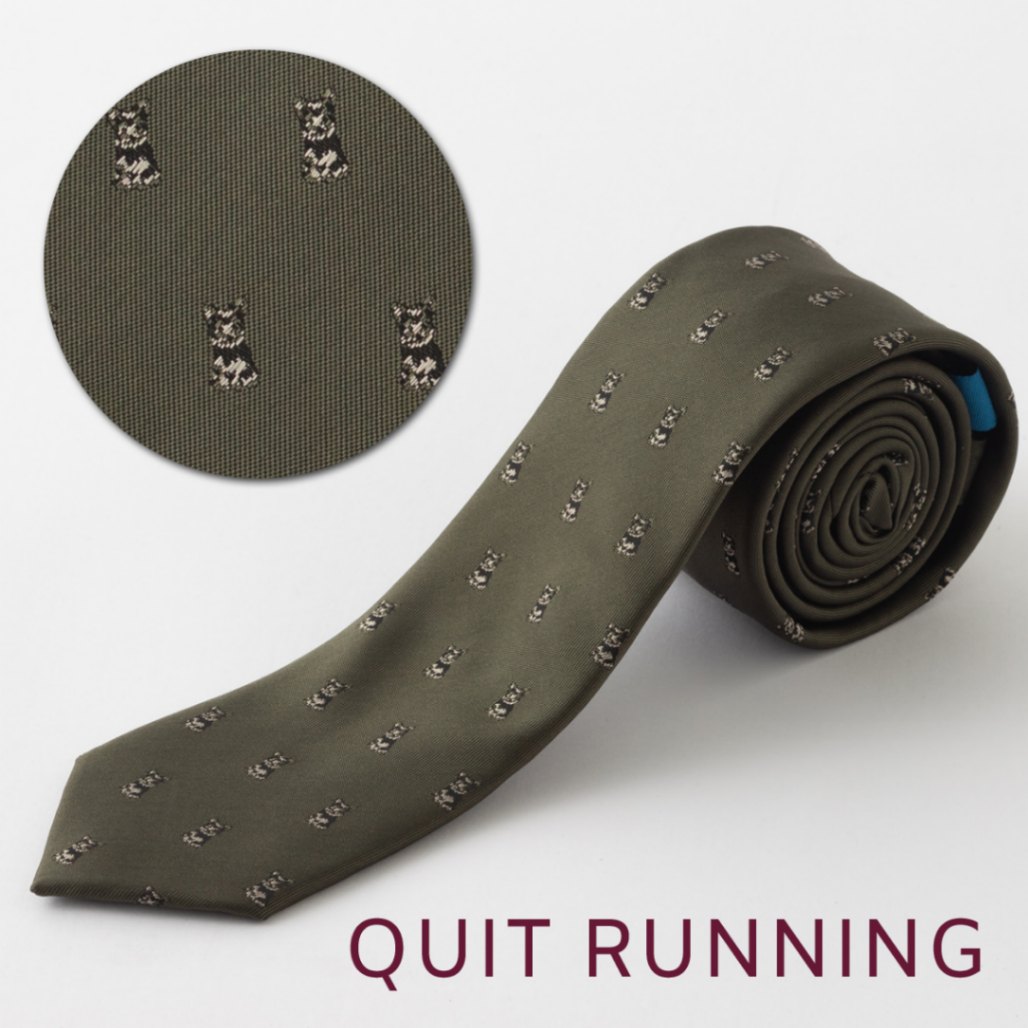 クイトランニング Quit Running,ネクタイ Quit Running,ウォッシャブル | 英国ブランドQuit Running ...