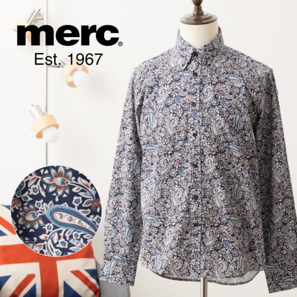 メルクロンドン Merc London,メンズ Merc London メルクロンドン MEN'S,シャツ 長袖 | メルクロンドン ...