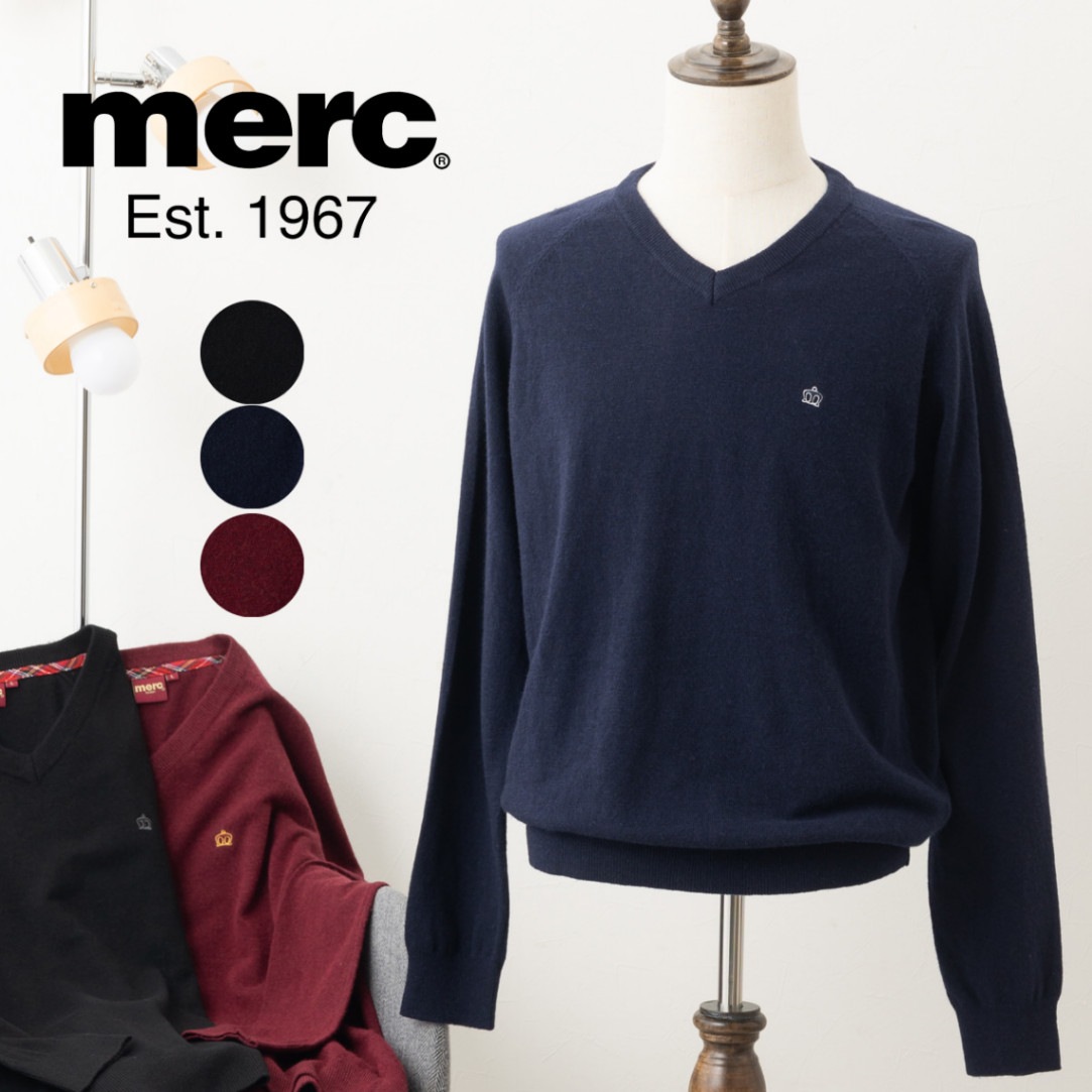 メルクロンドン Merc London,メンズ Merc London メルクロンドン MEN'S,ニット | メルクロンドン Vネックニット ...