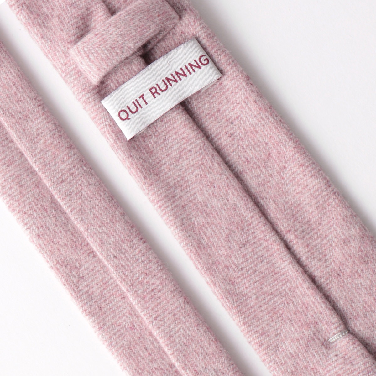 クイトランニング Quit Running,ネクタイ Quit Running,ウール | 英国ブランドQuit Running ウールタイ ...