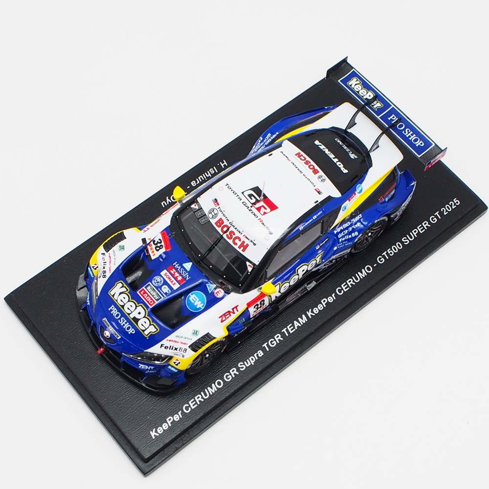 スパーク 1/43 No.38 KeePer CERUMO GR Supra TGR TEAM KeePer CERUMO GT500 ...