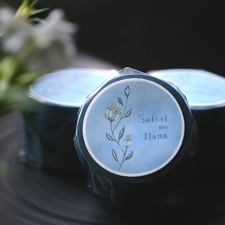 Suisai no Hana/マスキングテープ/銀色の花 | 日々と花 | 糸島くらし×ここのき 公式通販サイト