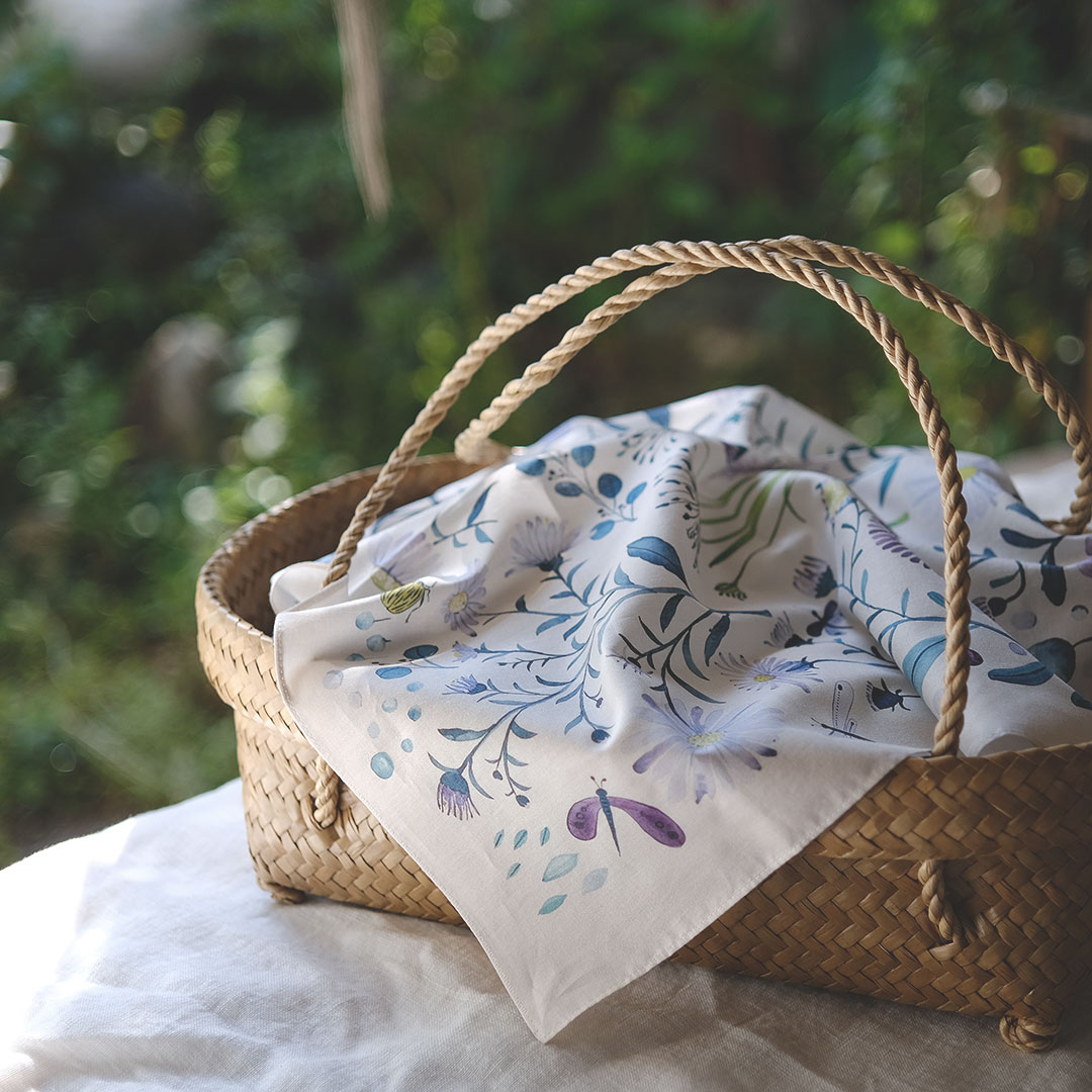 Suisai no Hana/ハンカチ/No.23 | 日々と花 | 糸島くらし×ここのき 公式通販サイト