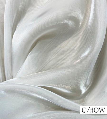 100036 シャンブレー サテン オーガンジー | 生地,合繊無地,オーガンジー ブライダル・ダンス・舞台用特殊生地・衣装 コーラル ...