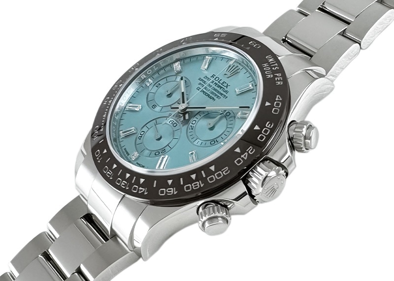 ロレックス - オイスターパーペチュアル コスモグラフ デイトナ | ROLEX | 116506A | PT アイスブルー文字盤 自動巻き ...