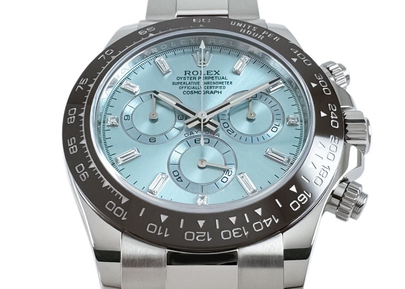 ロレックス - オイスター パーペチュアル コスモグラフ デイトナ | ROLEX | 116506A | PT アイスブルー文字盤 自動巻き ...