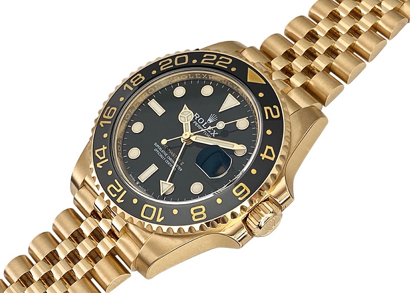 ロレックス - オイスター パーペチュアル GMTマスターII | ROLEX | 126718GRNR | YG 黒文字盤 自動巻き ...