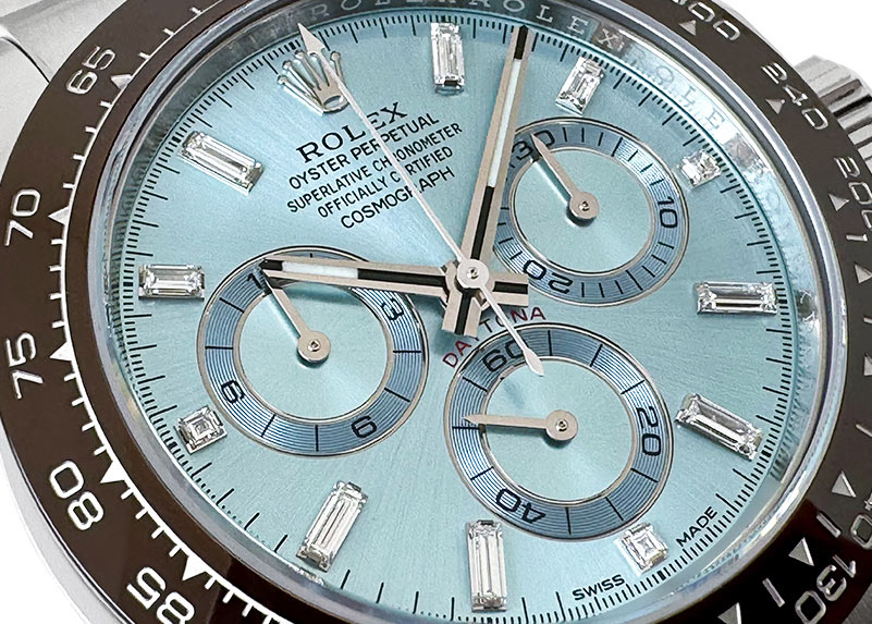 ロレックス - オイスター パーペチュアル コスモグラフ デイトナ | ROLEX | 116506A | PT アイスブルー文字盤 自動巻き ...
