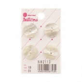 カードボタン NW2348 ホワイト 18mm 4個入 | 手芸センタードリーム公式通販サイト