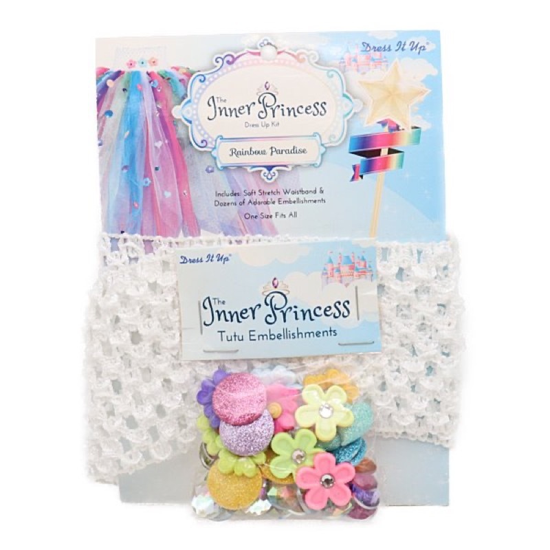 Inner Princess Dress Up Kit Rainbow Paradise チュチュキット ウエストバンド | 手芸センター ...