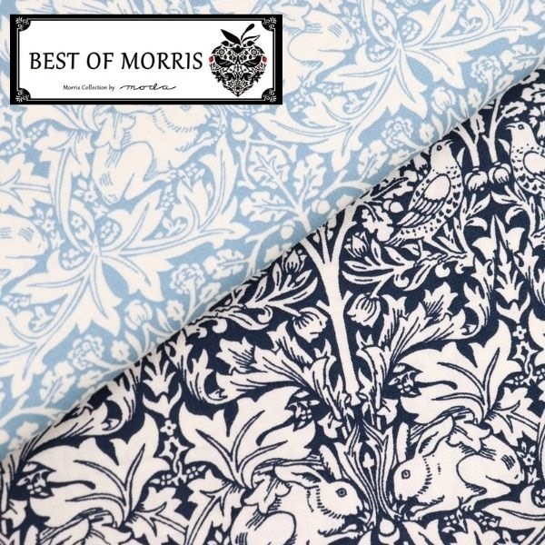 生地 MODA BEST OF MORRIS ベストオブモリス シーチング 8211 | 手芸センタードリーム公式通販サイト