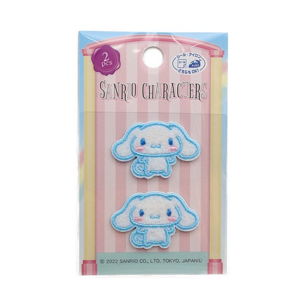 シナモロール シールワッペン 2枚入 SCW480-SCW50 | 手芸センタードリーム公式通販サイト