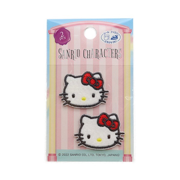 ハローキティ シールワッペン 2枚入 SCW480-SCW47 | 手芸センタードリーム公式通販サイト